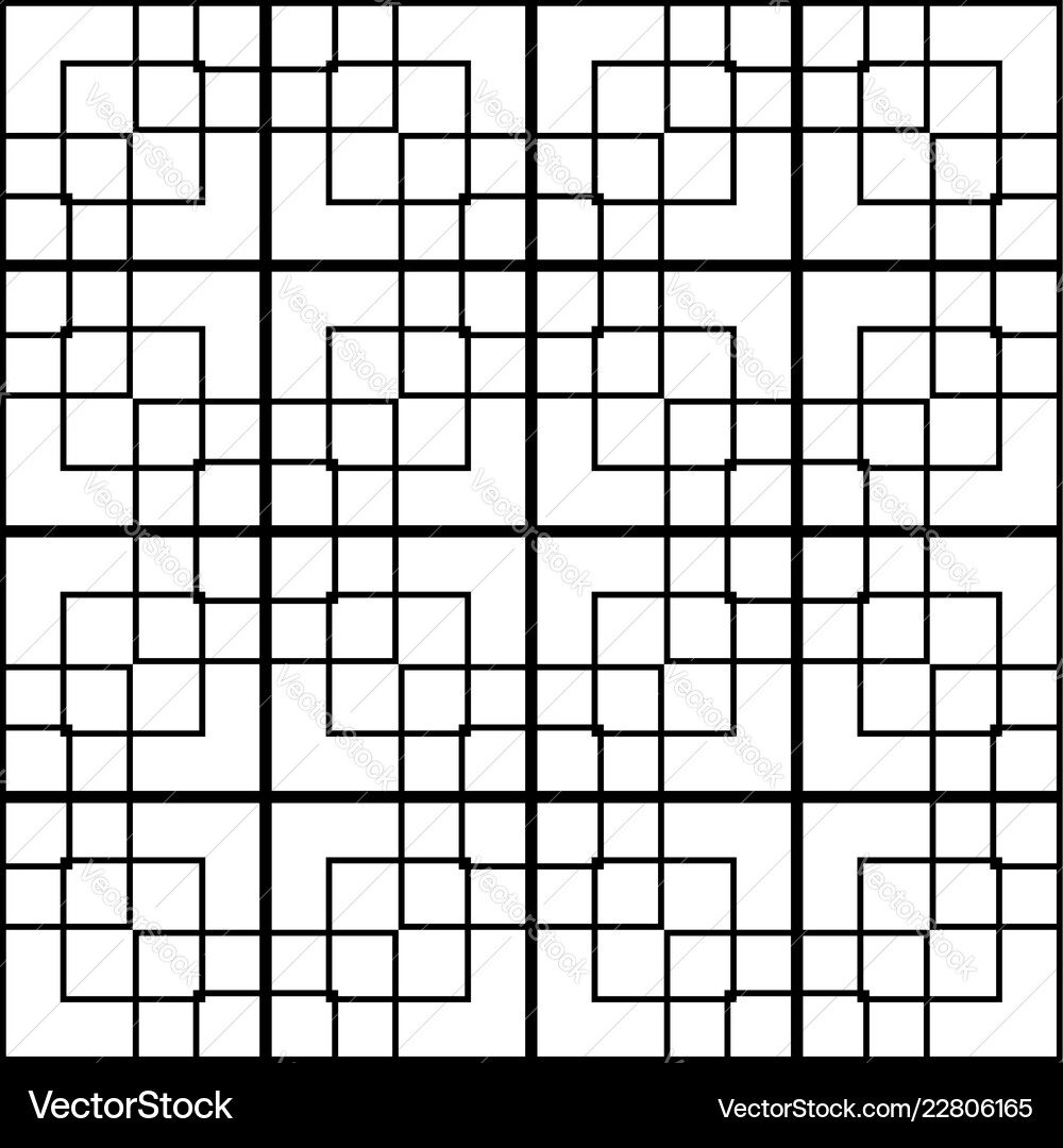 Design seamless monochrome grating pattern – Royalty-Free Vector ...