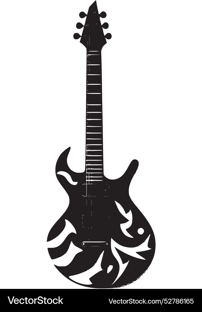 Guitar Royalty Free Vector Image - VectorStock