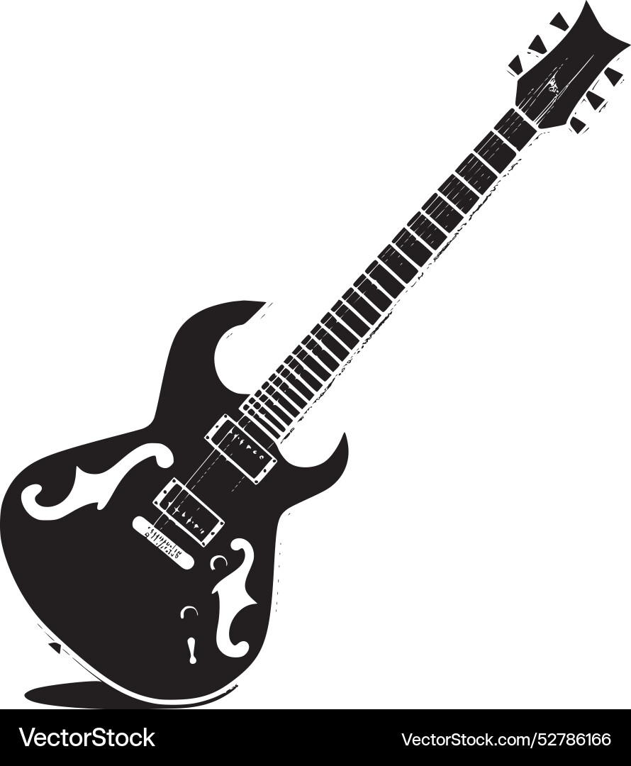 Guitar Royalty Free Vector Image - VectorStock
