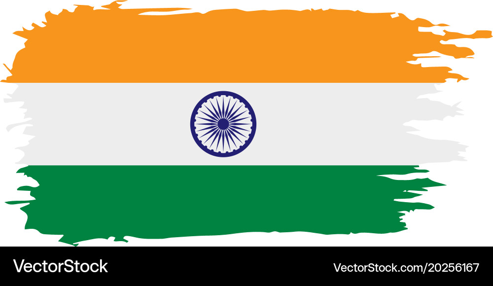 India flag Royalty Free Vector Image - VectorStock