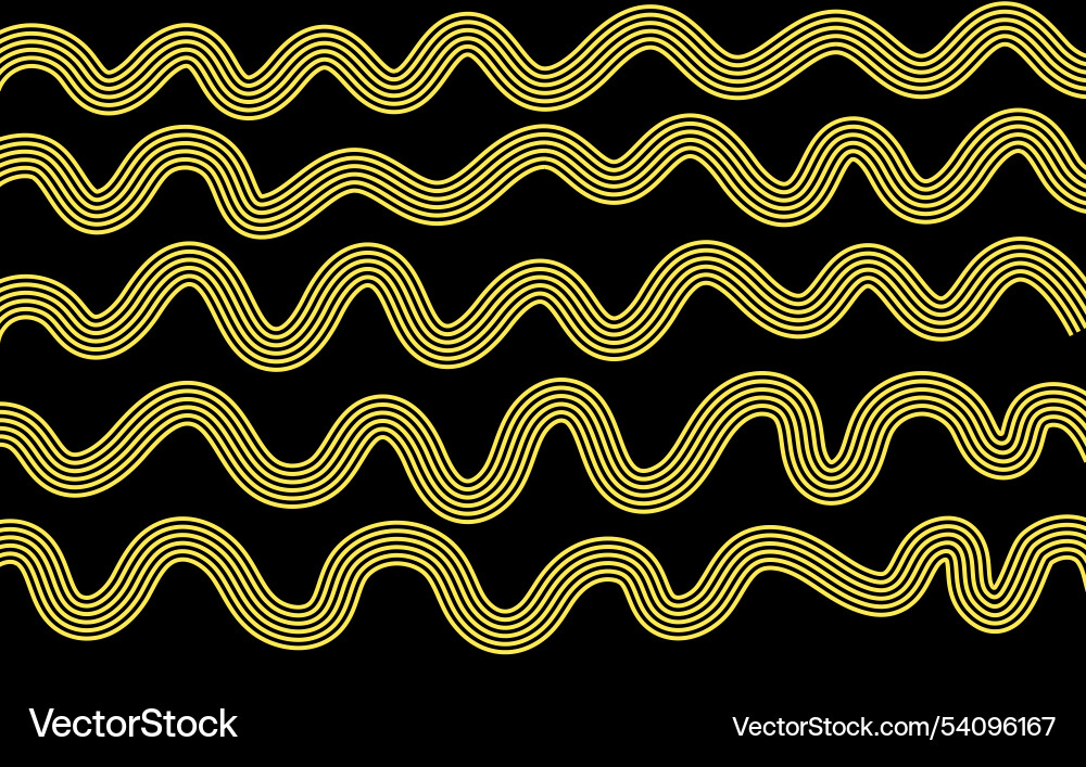 Noodle Swirl Pattern Royalty Free Vector Image