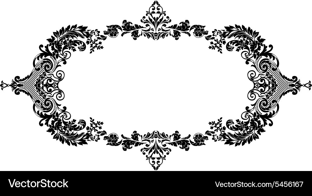 Vintage style frame Royalty Free Vector Image - VectorStock