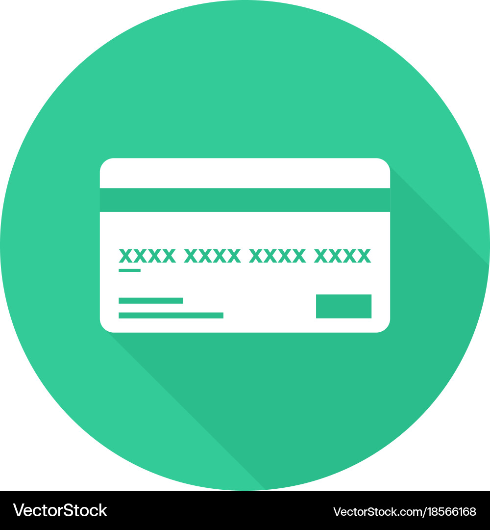 Bank credit card Royalty Free Vector Image - VectorStock