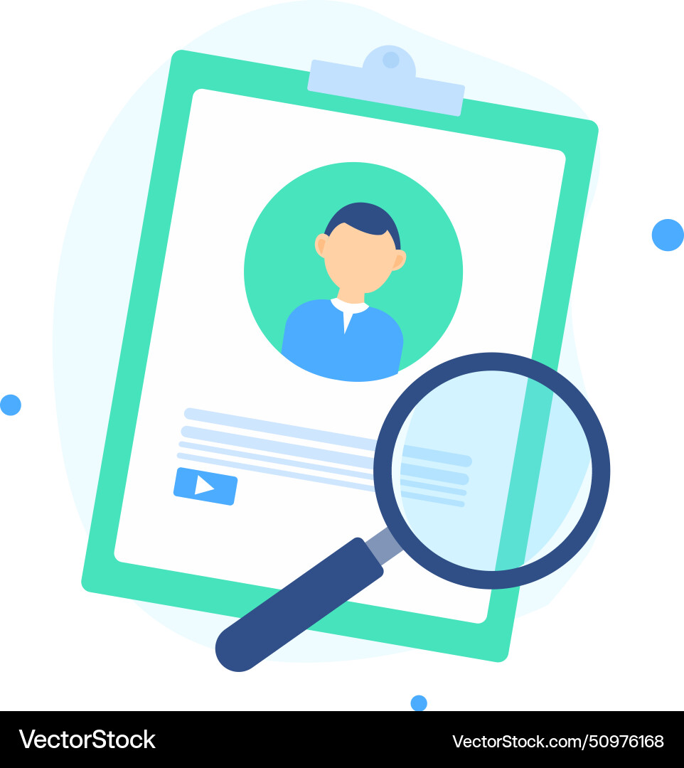 Personal info data user or profile card details Vector Image