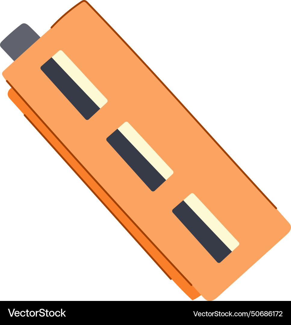 Computer usb hub cartoon Royalty Free Vector Image