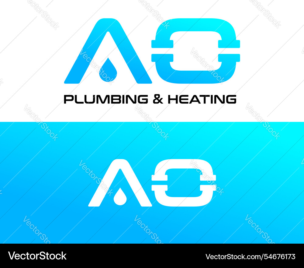 Ao logo Royalty Free Vector Image - VectorStock