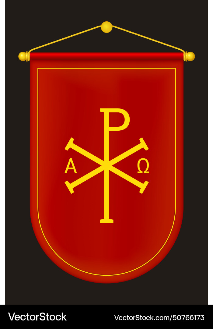 Christogram - Chi Rho Symbol Royalty Free Vector Image