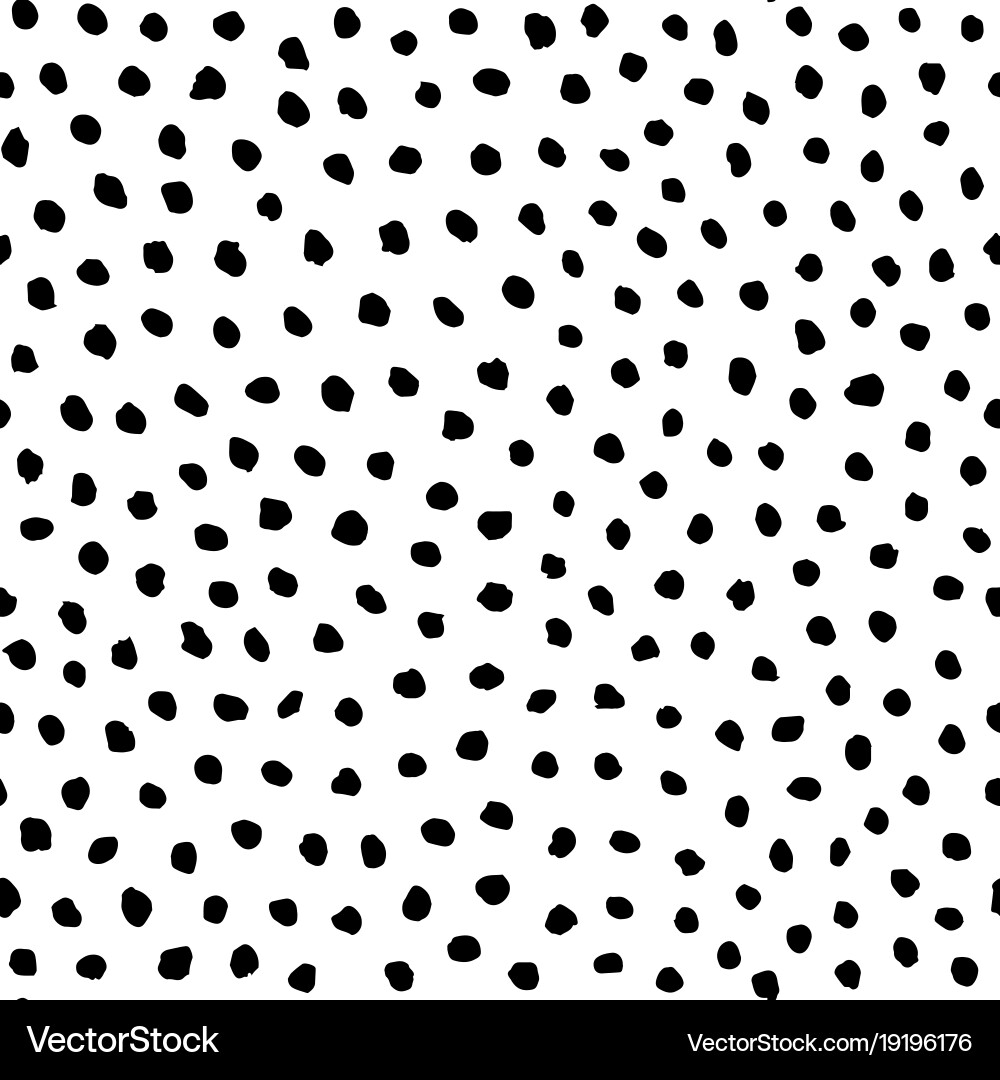 Irregular dots pattern Royalty Free Vector Image