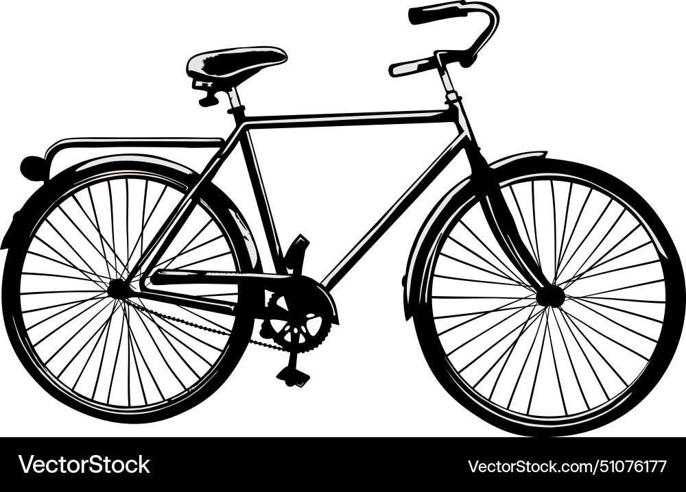 Bicycle Royalty Free Vector Image - VectorStock