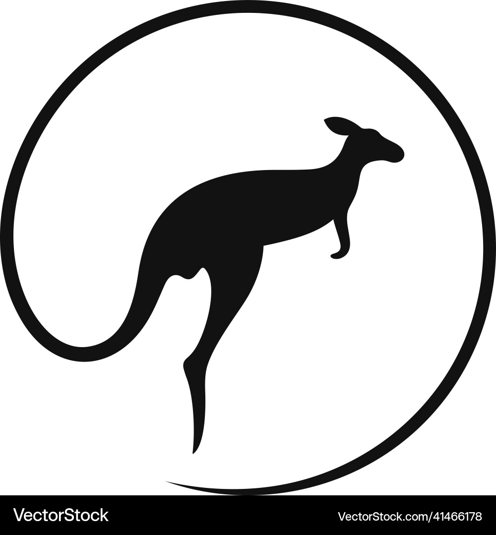 Kangaroo Royalty Free Vector Image - VectorStock
