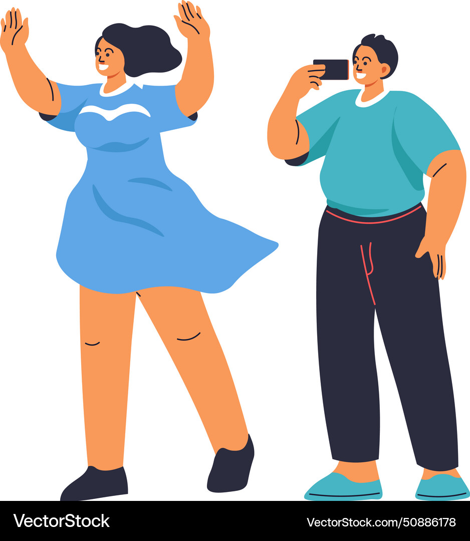 Spectators cheering marathon runners Royalty Free Vector