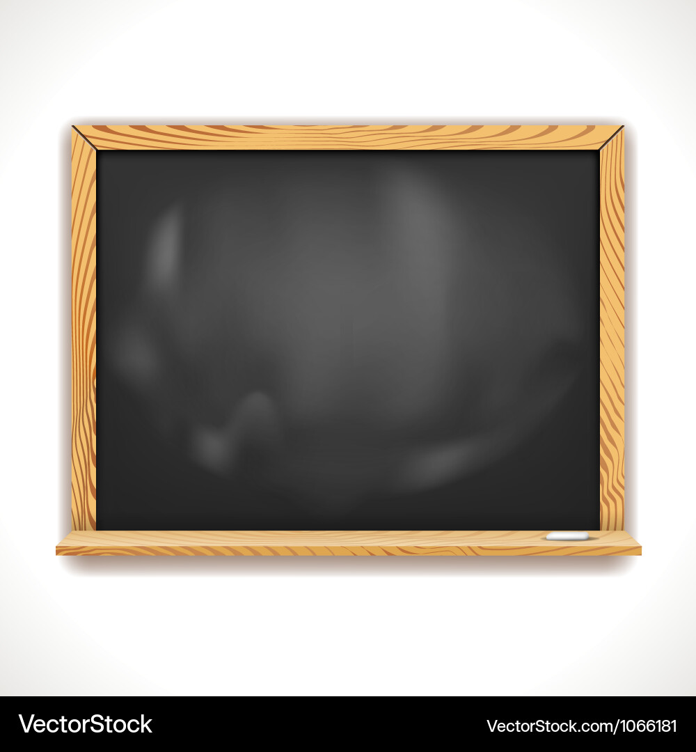 Blackboard Royalty Free Vector Image - VectorStock