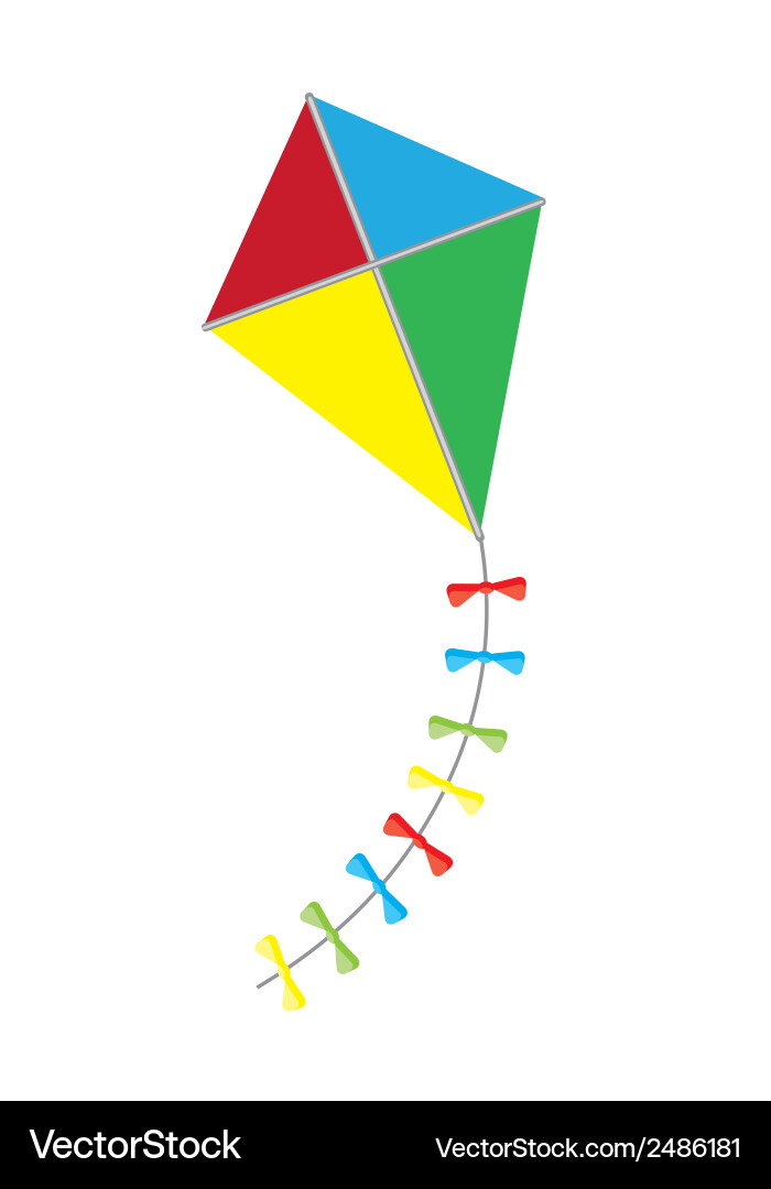Kite Royalty Free Vector Image - VectorStock