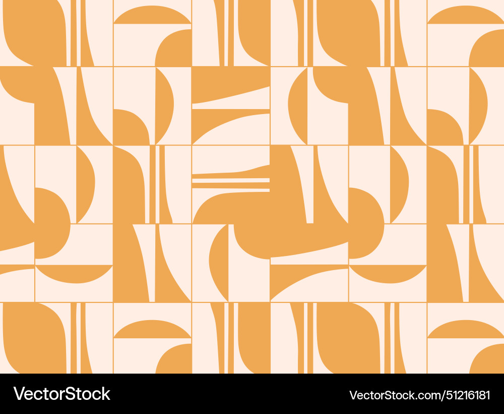 Linear seamless smooth and square abstract pattern