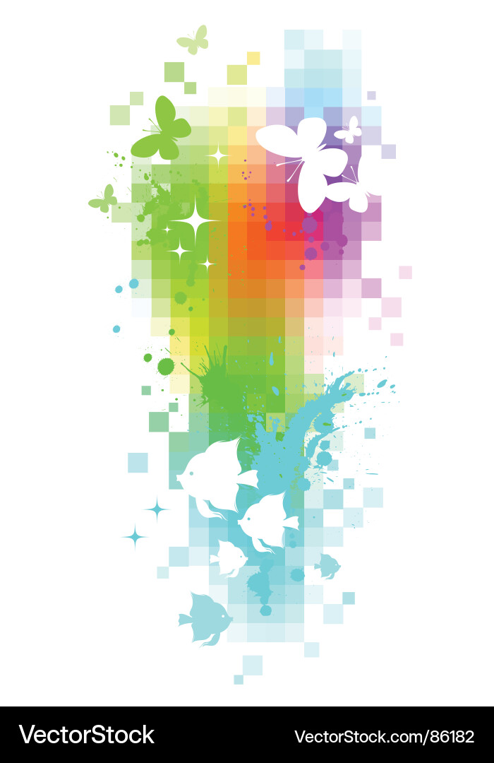 Summer splash Royalty Free Vector Image - VectorStock