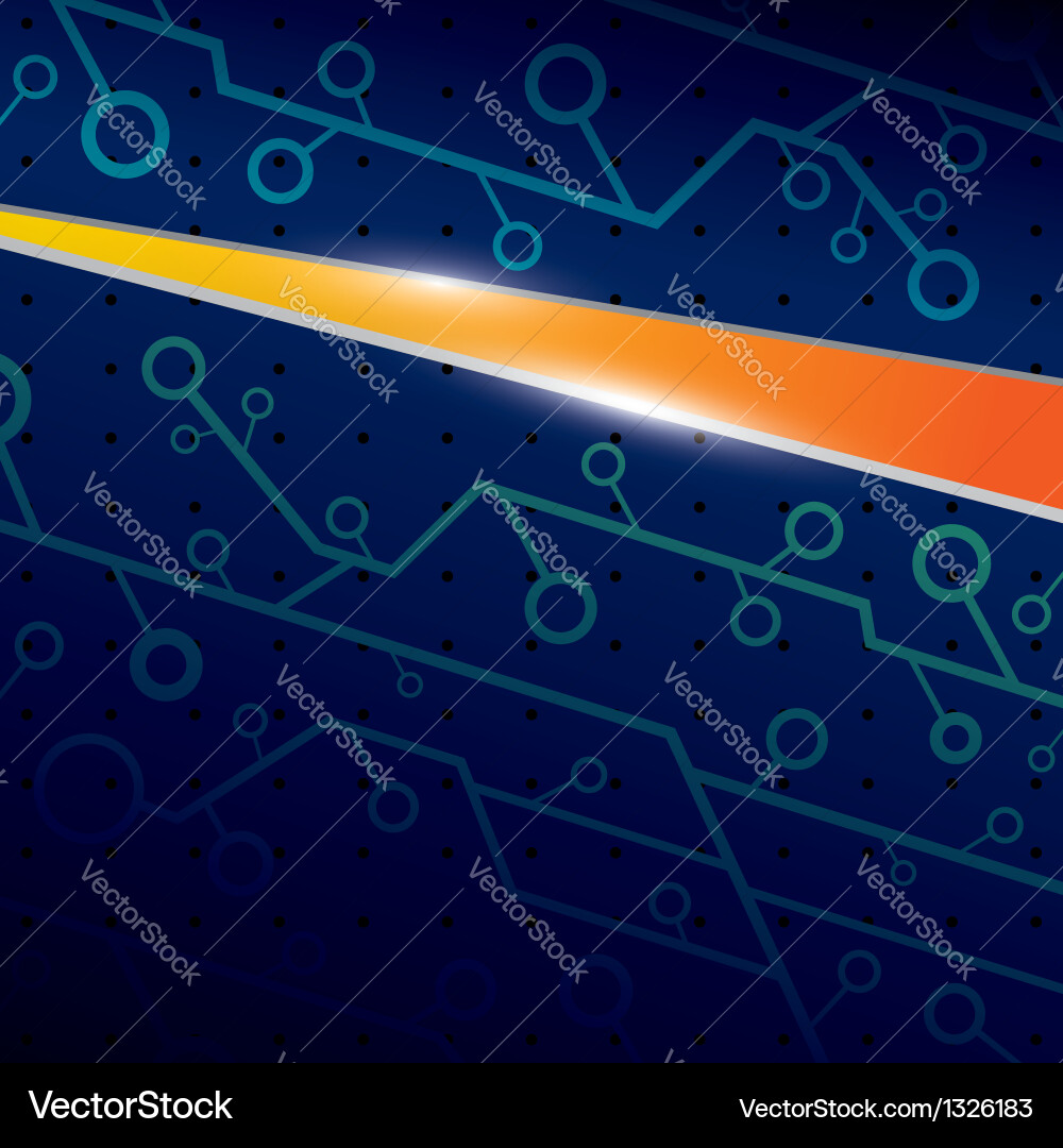 Modern Technology Circuit Background Royalty Free Vector