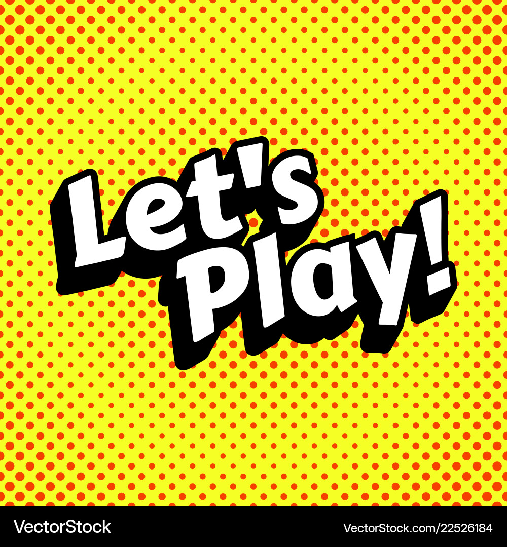 Lets Play for Kids Vector Images (over 160)