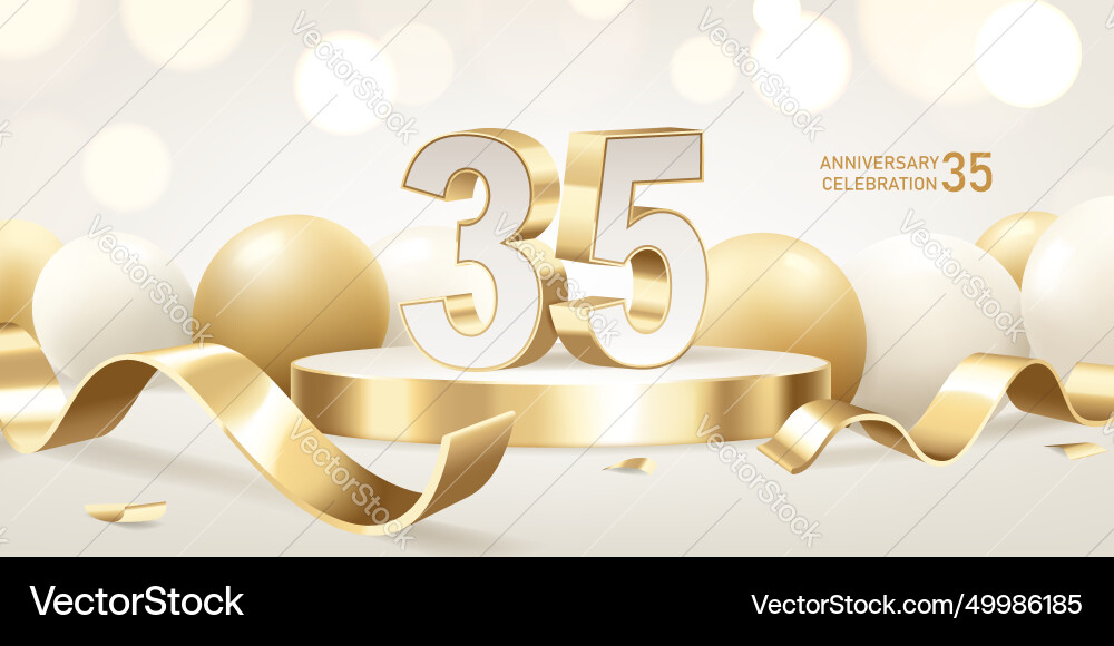 Number 35 Balloon Vector Images (over 120)