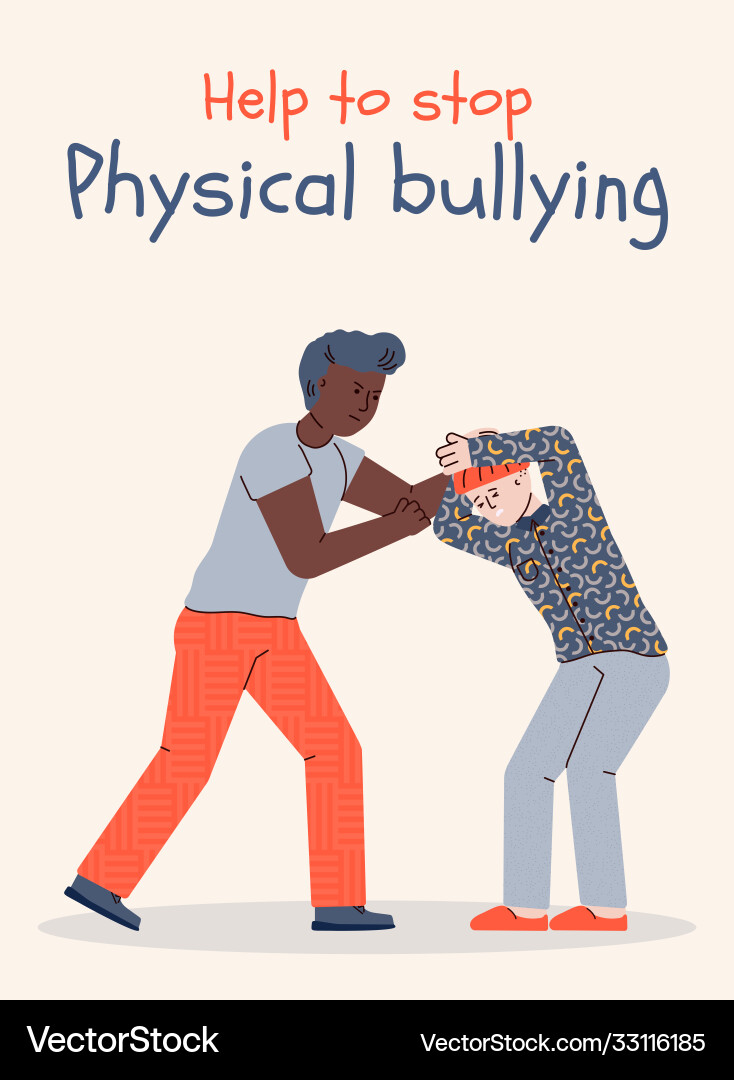 Stop Physical Bullying Different Types Of Bullying Cat's Eye