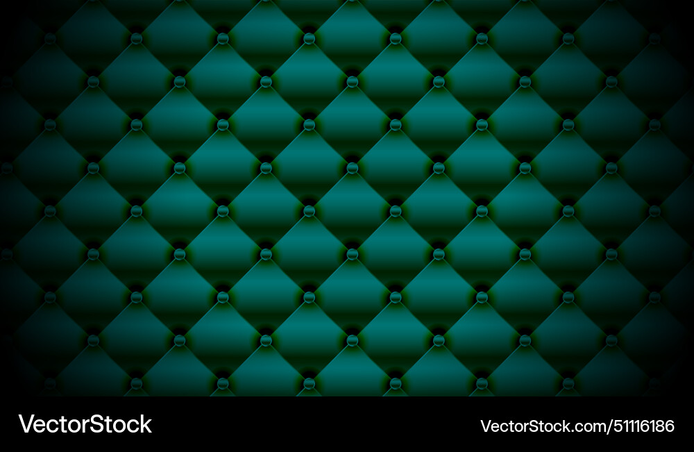 Decorative and realistic upholstery sofa pattern Vector Image