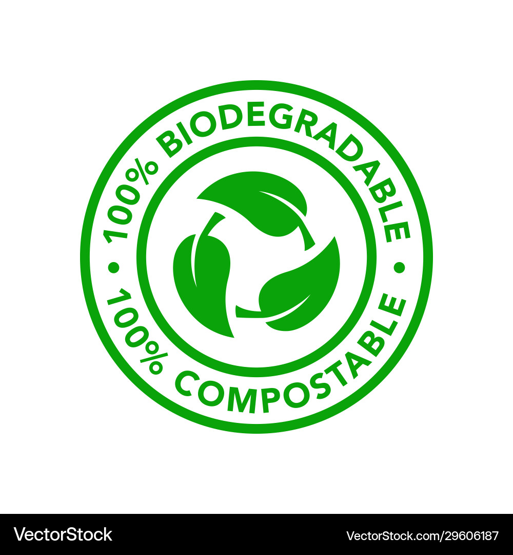 Icono Biodegradable 2,500+ Biodegradable Packaging Icon Stock