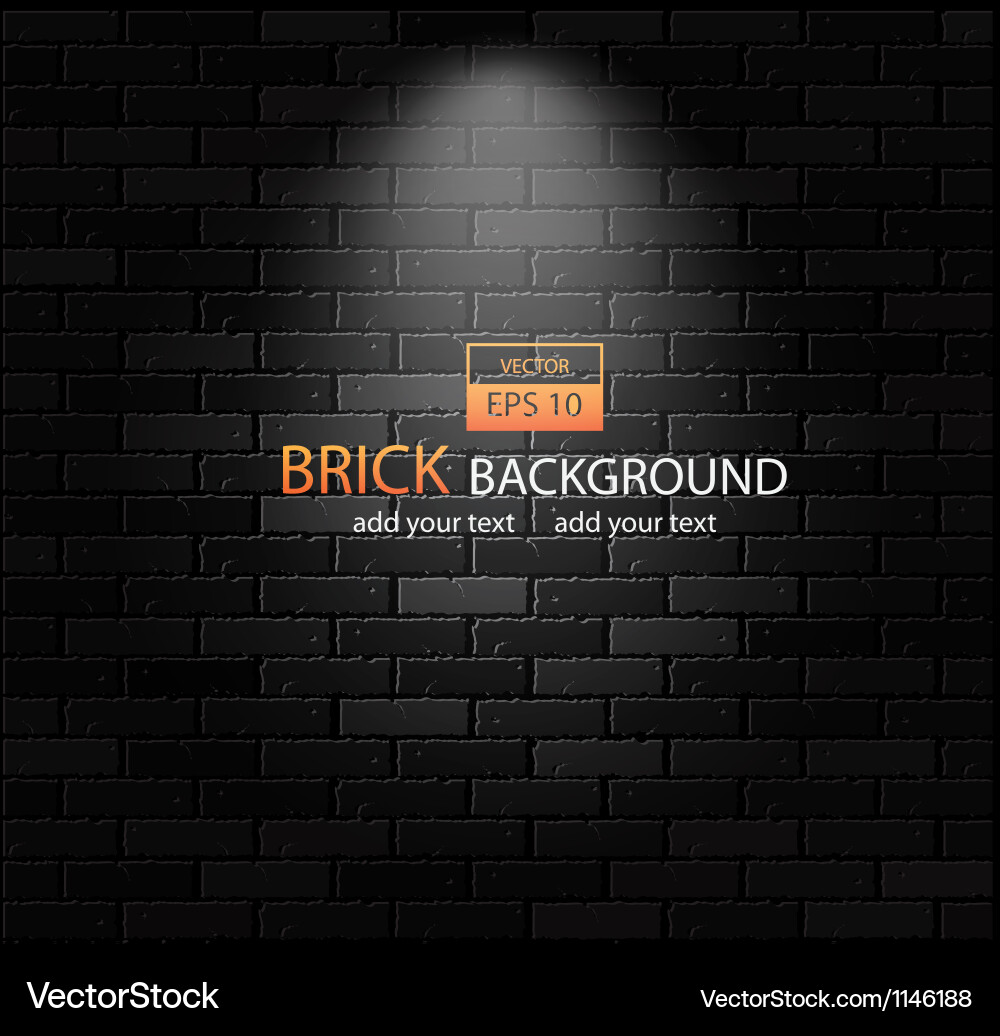 Brick wall Royalty Free Vector Image - VectorStock