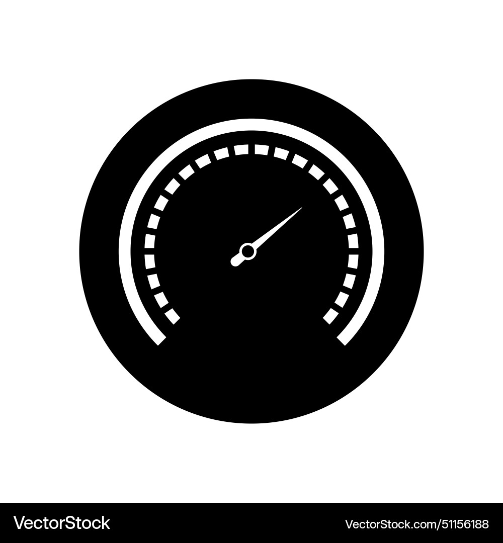 Speed meter logo Royalty Free Vector Image - VectorStock