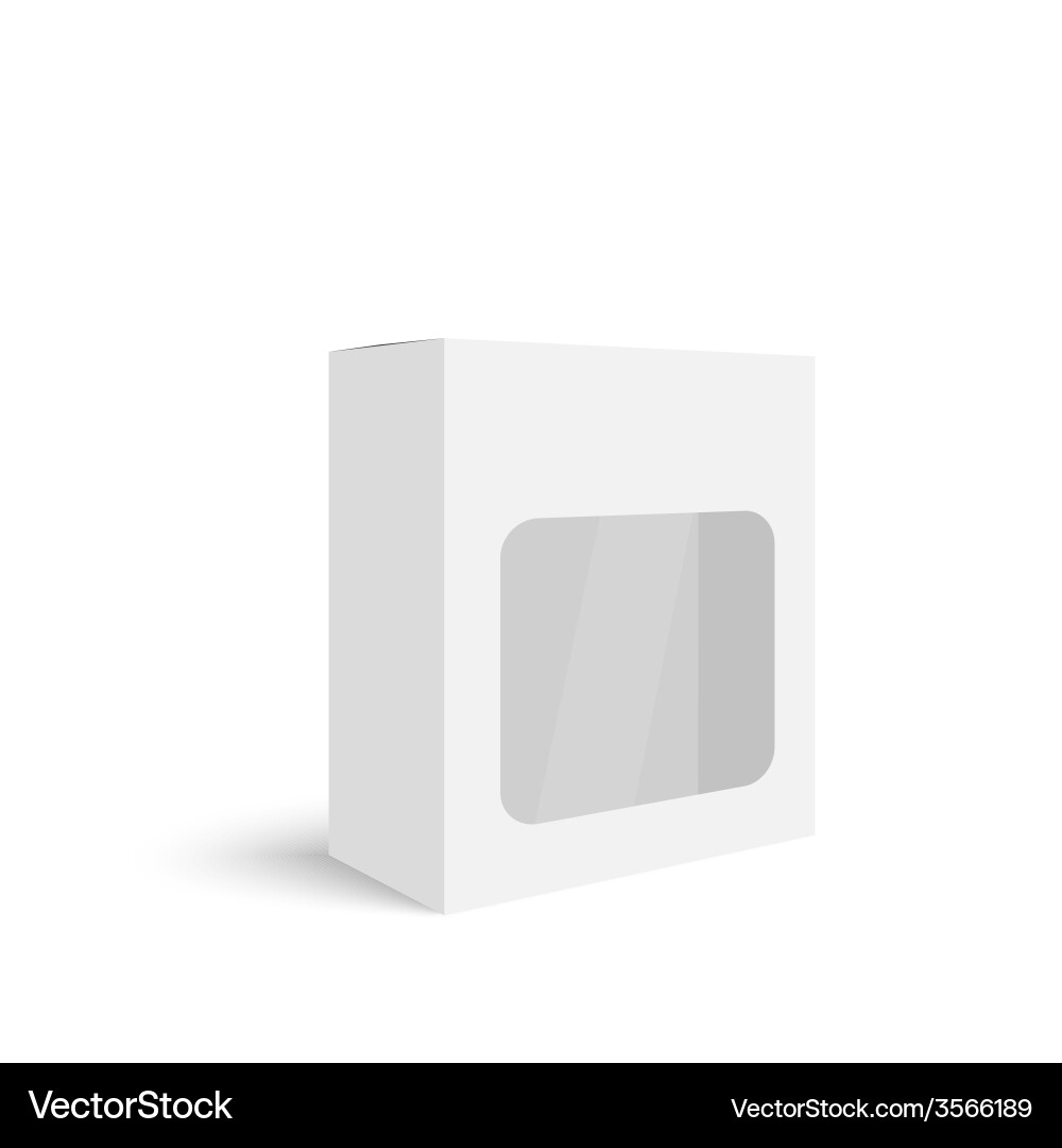 Package white box Royalty Free Vector Image - VectorStock