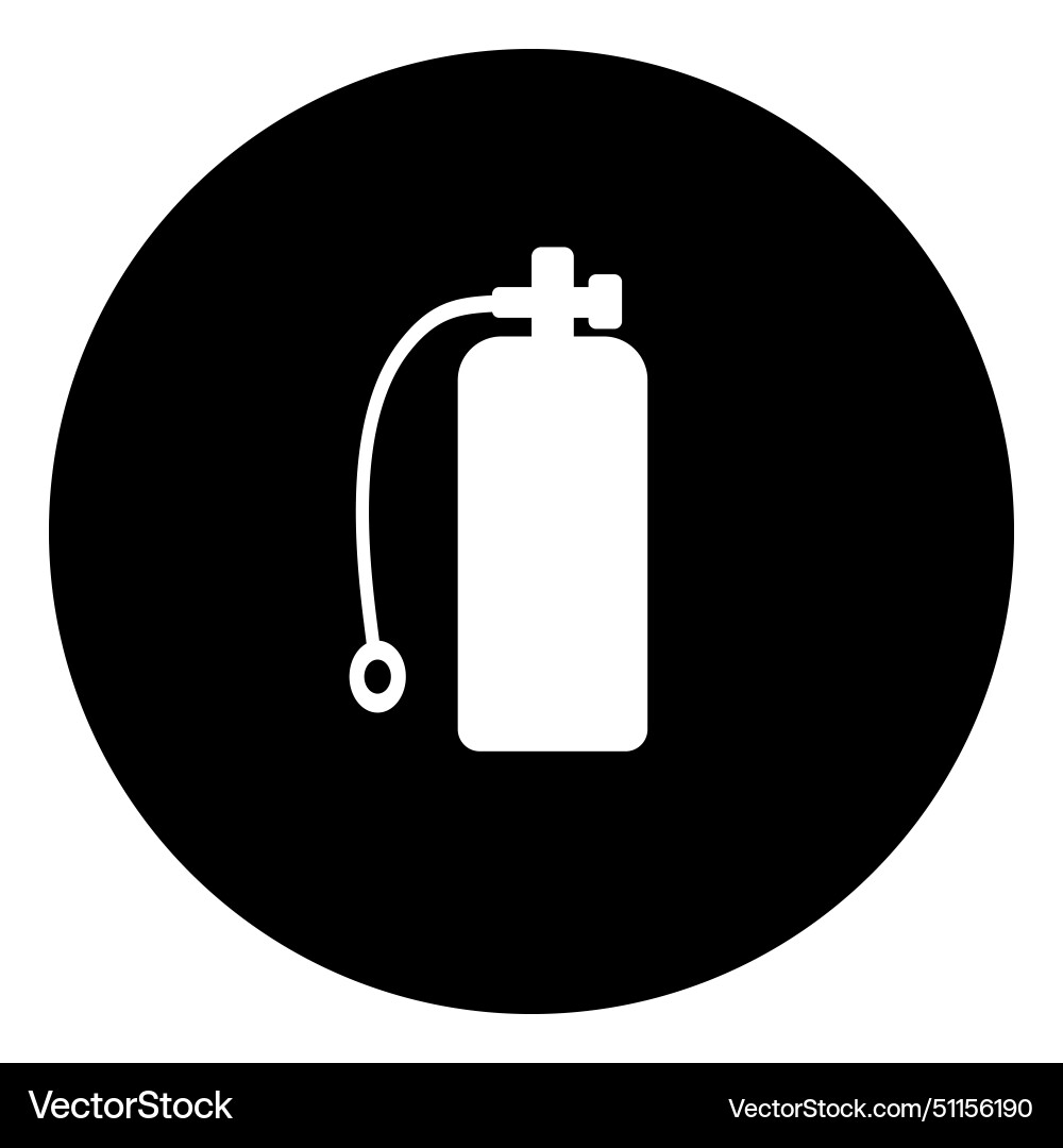 Gas cylinder logo Royalty Free Vector Image - VectorStock