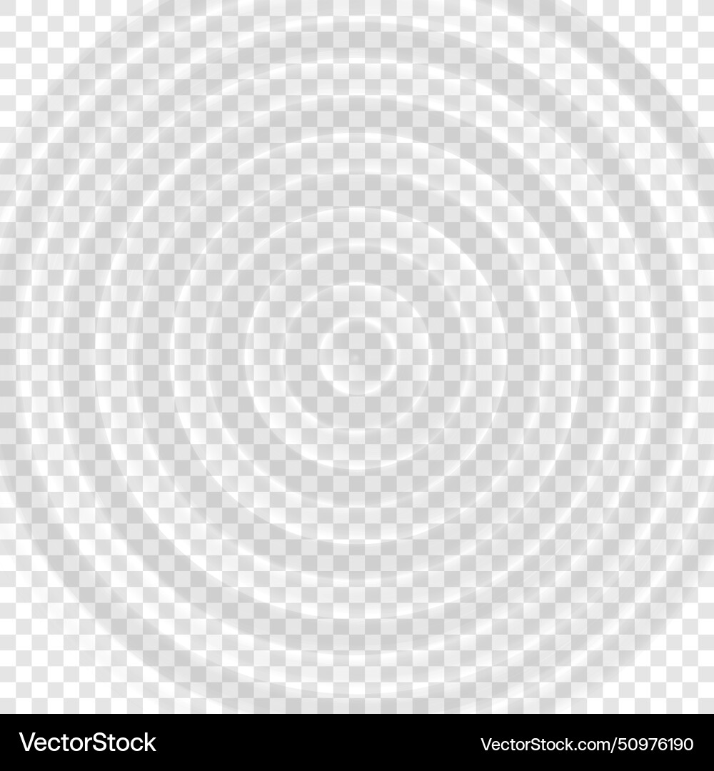 Ripple water top view Royalty Free Vector Image