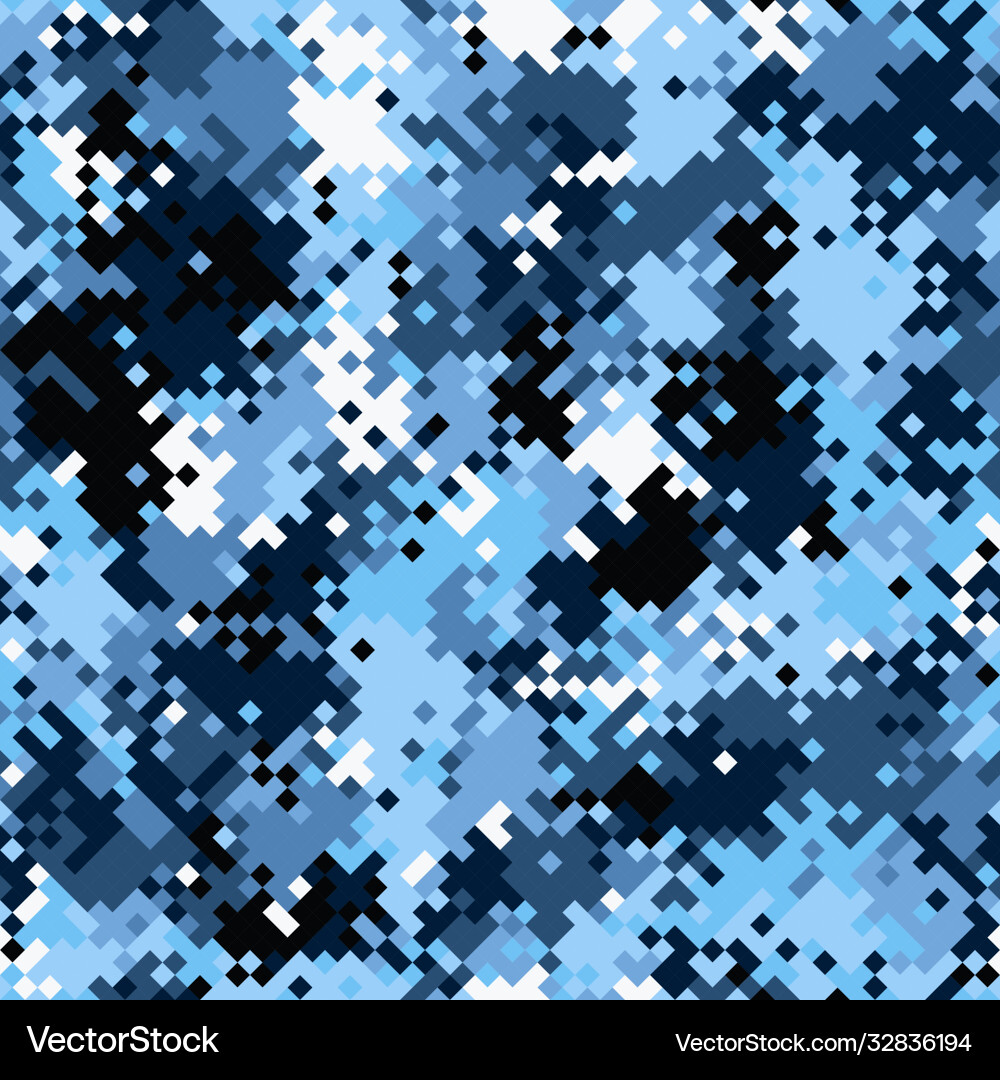 Camouflage seamless pattern abstract modern Vector Image