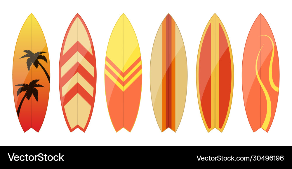 Surfboard Royalty Free Vector Image - VectorStock