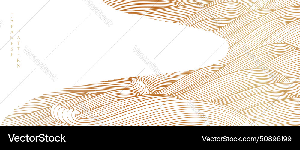 Abstract art landscape background with white Vector Image