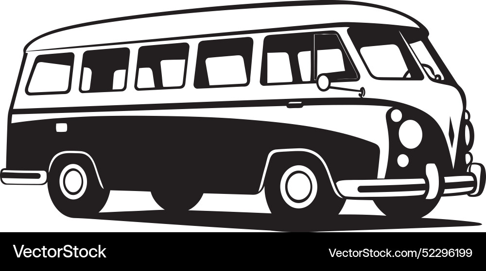 Cityscape harmonies expressive bus graphics Vector Image