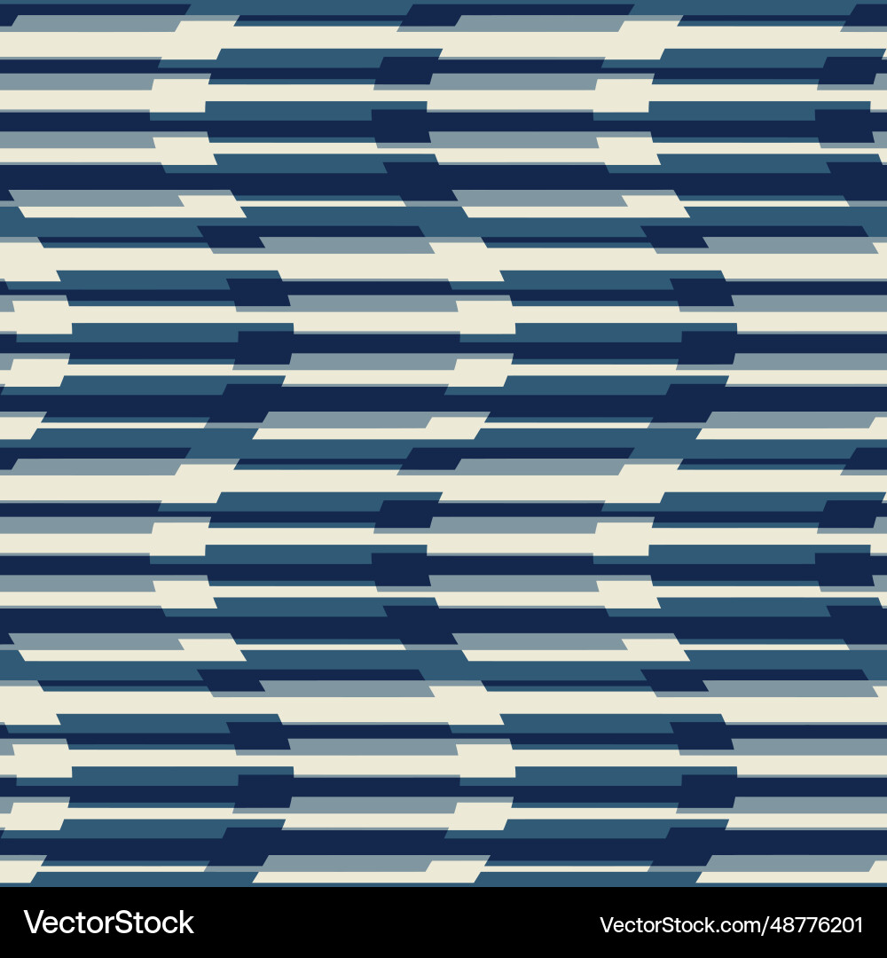 Beige and tonal blue moire textured curves pattern