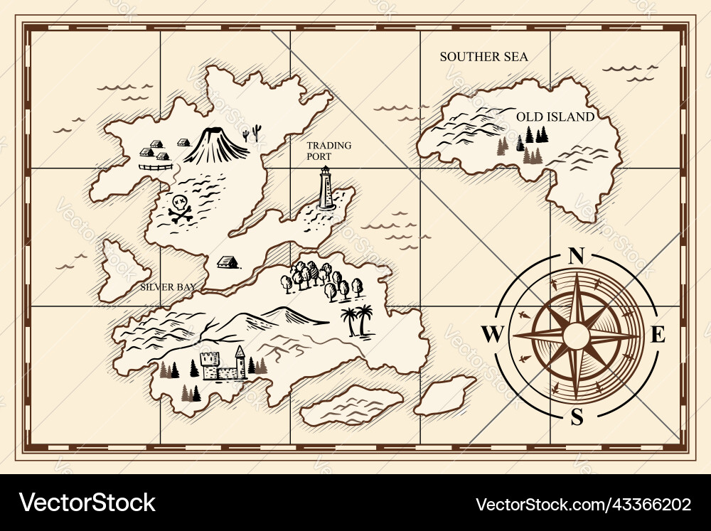 Historical Treasure Maps Treasure Map Relics Of The Past Location