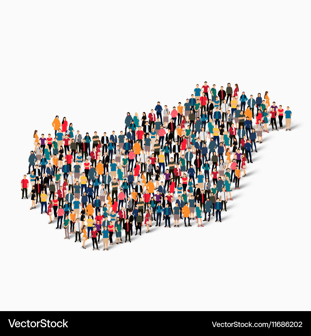 People map country hungary Royalty Free Vector Image