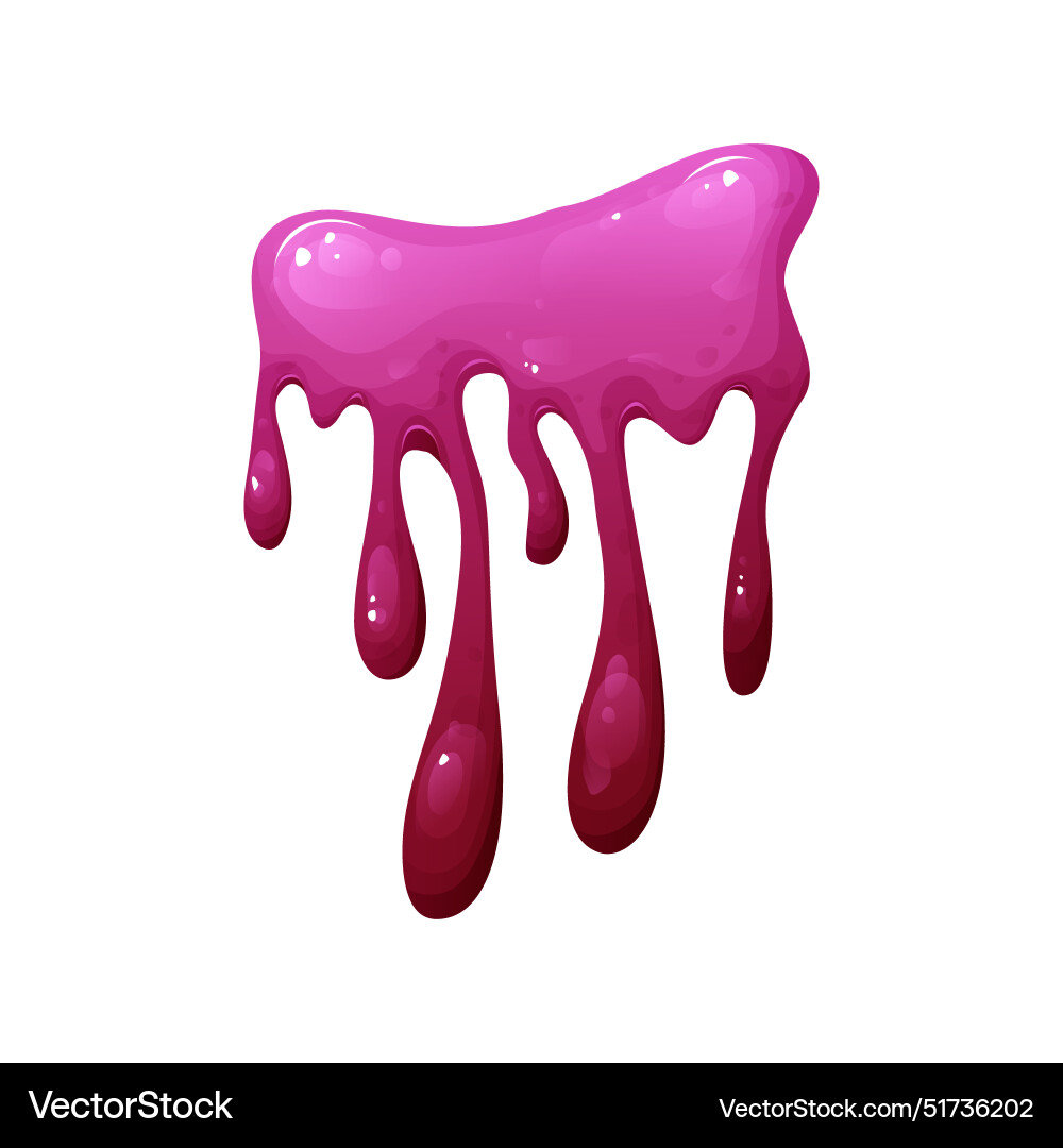 Splat slime mucus sticky liquid goo spots Vector Image