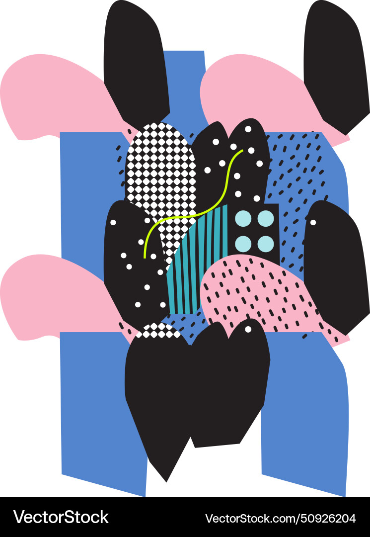 Colorful abstract geometric seamless pattern Vector Image