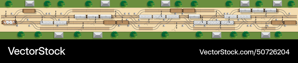 Railway Royalty Free Vector Image - VectorStock