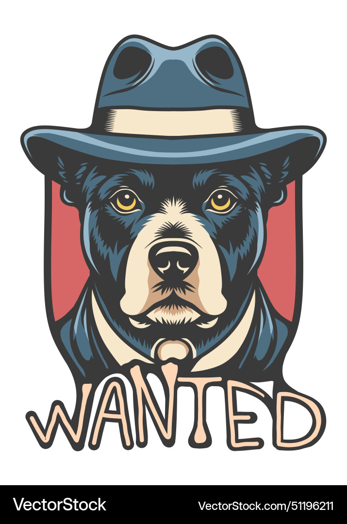 Dog mafia Royalty Free Vector Image - VectorStock