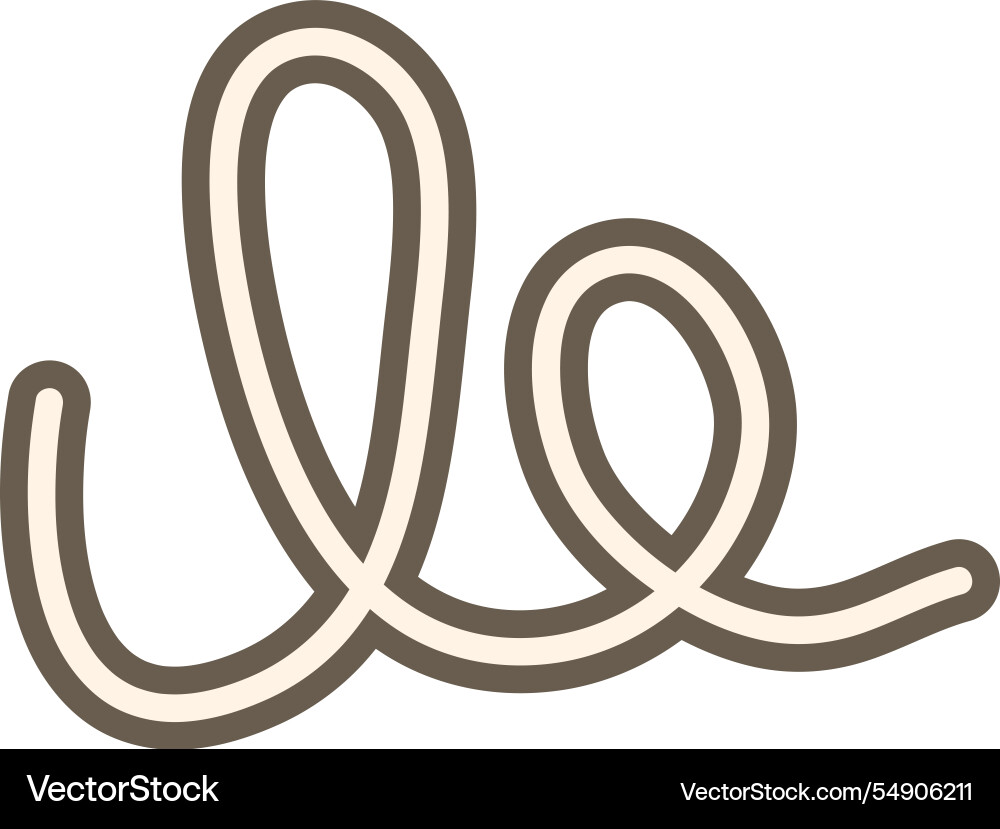 Doodle abstract line art Royalty Free Vector Image