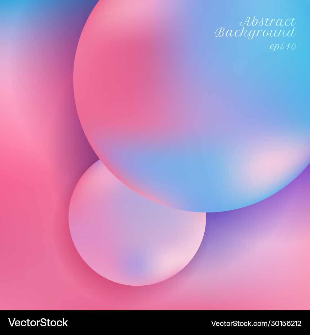 Abstract 3D Sphere Gradient Royalty Free Vector Image