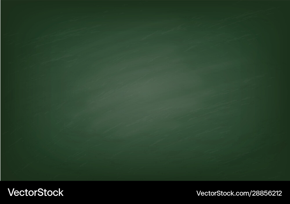 Dark Green Blackboard Background Royalty Free Vector Image