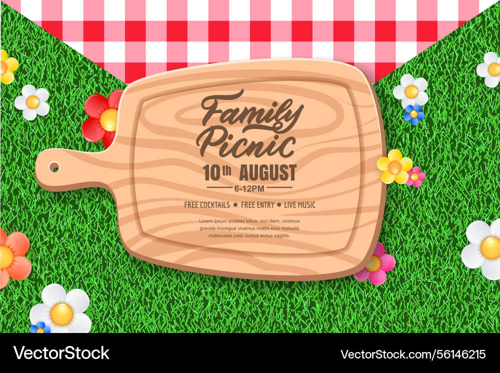 Summer Picnic Banner Vector Images (over 4,800)