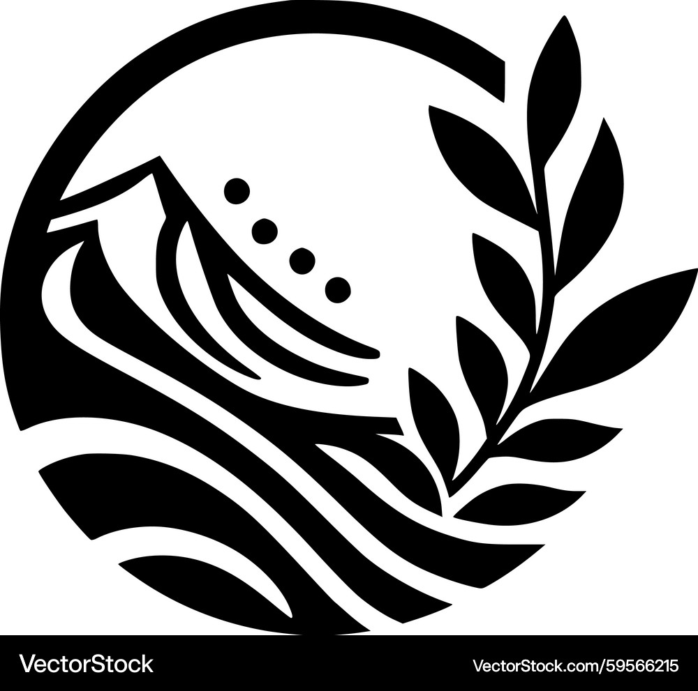 Golden Rice Emblem (59566215) – Royalty-Free Vector | VectorStock