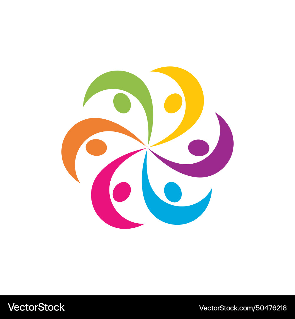 Community network and social design Royalty Free Vector