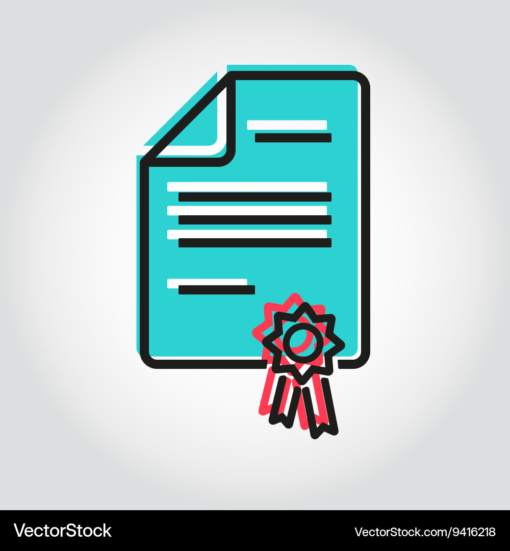 Line patent icon Royalty Free Vector Image - VectorStock