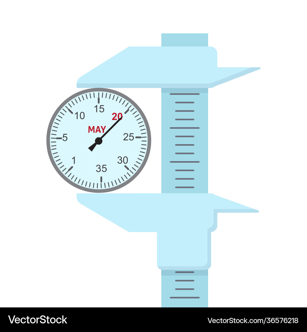 World metrology day logo icon design Royalty Free Vector
