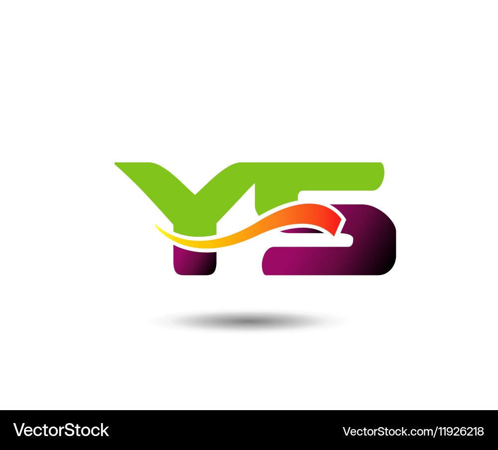 Ys logo Royalty Free Vector Image - VectorStock